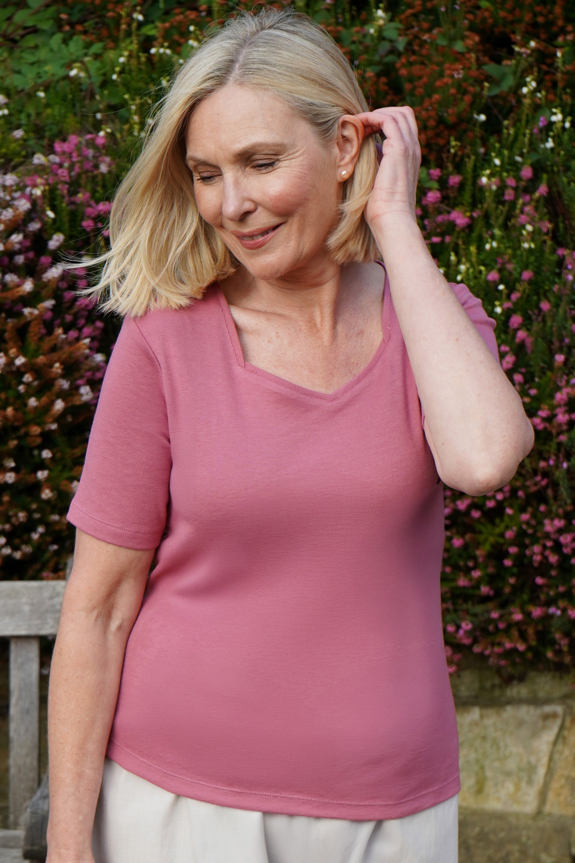 Hive Top - Poppy - Classic Women's Tops – Carr & Westley