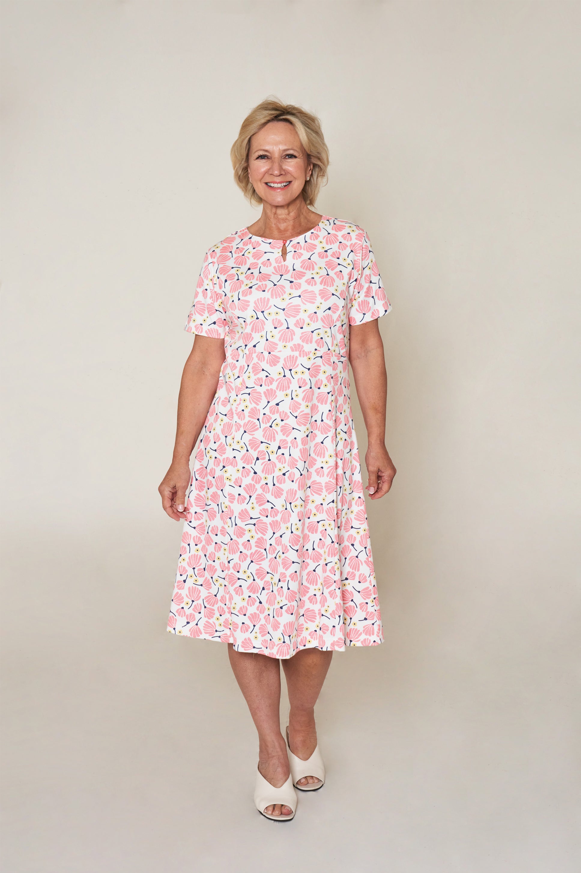 Floret Dress - Poppy - Classic Women's Dresses – Carr & Westley