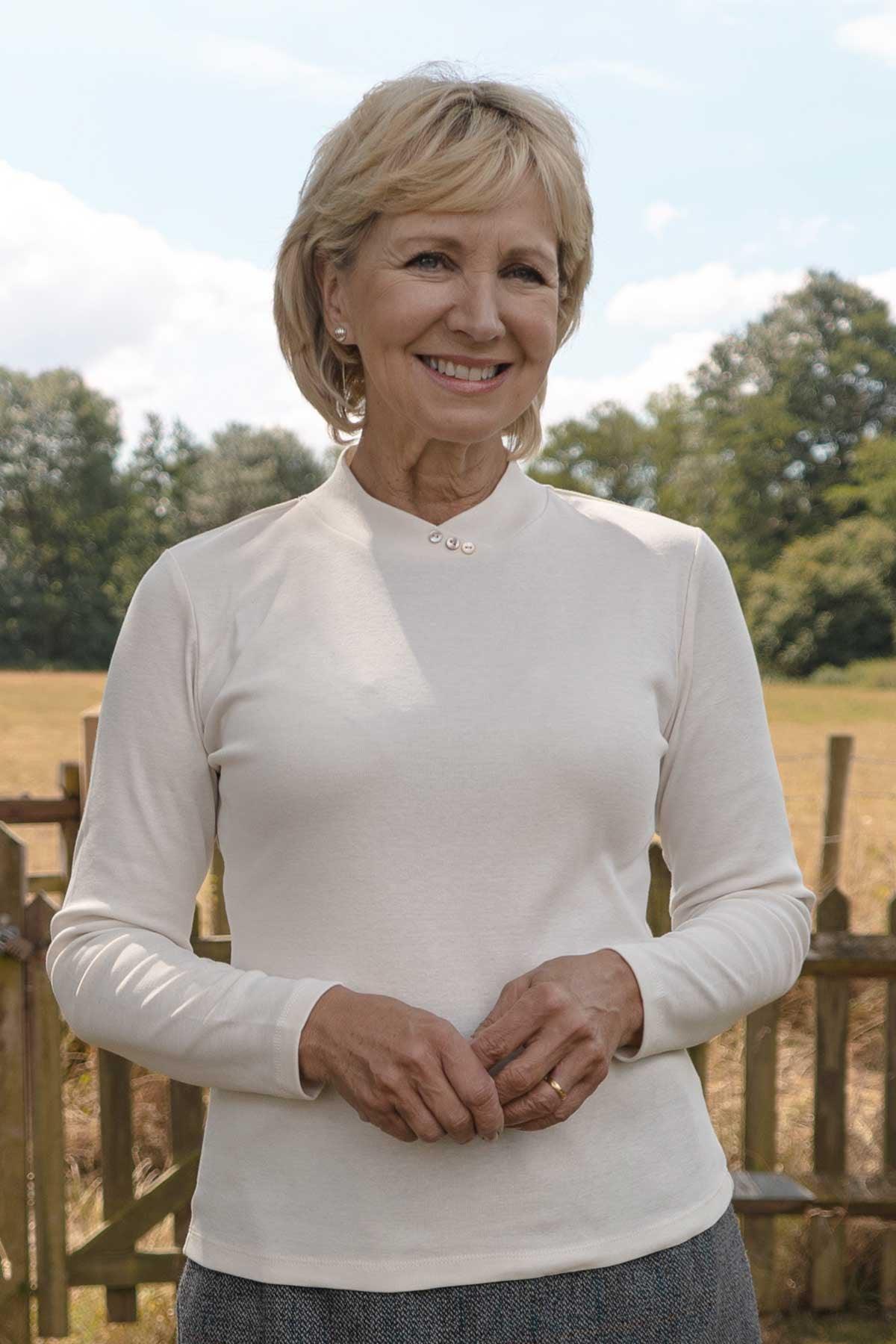 Loxley Top - Poppy - Classic Women's Tops – Carr & Westley
