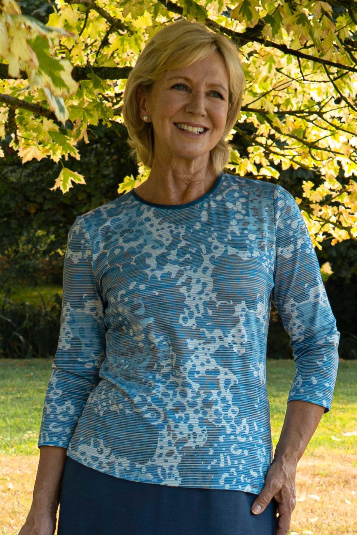 Nerida Top - Lebek - Classic Women's Tops – Carr & Westley